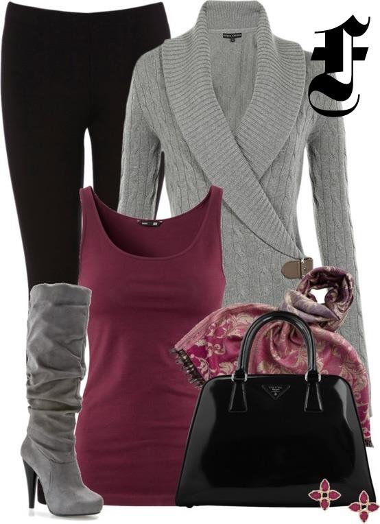 gri çizme ve kombin - kadın sitesi kadınca örgü dantel